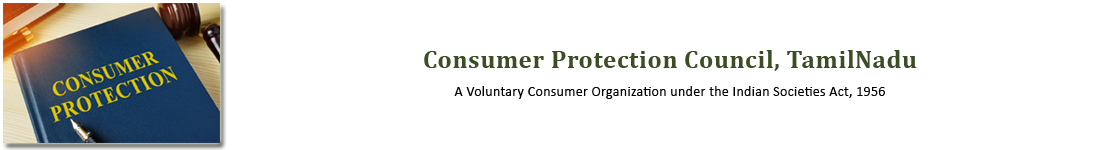 Consumer Protection Council, Tamilnadu